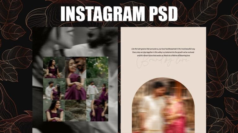 Editable Instagram Post Template Free Download | PSD & Canva